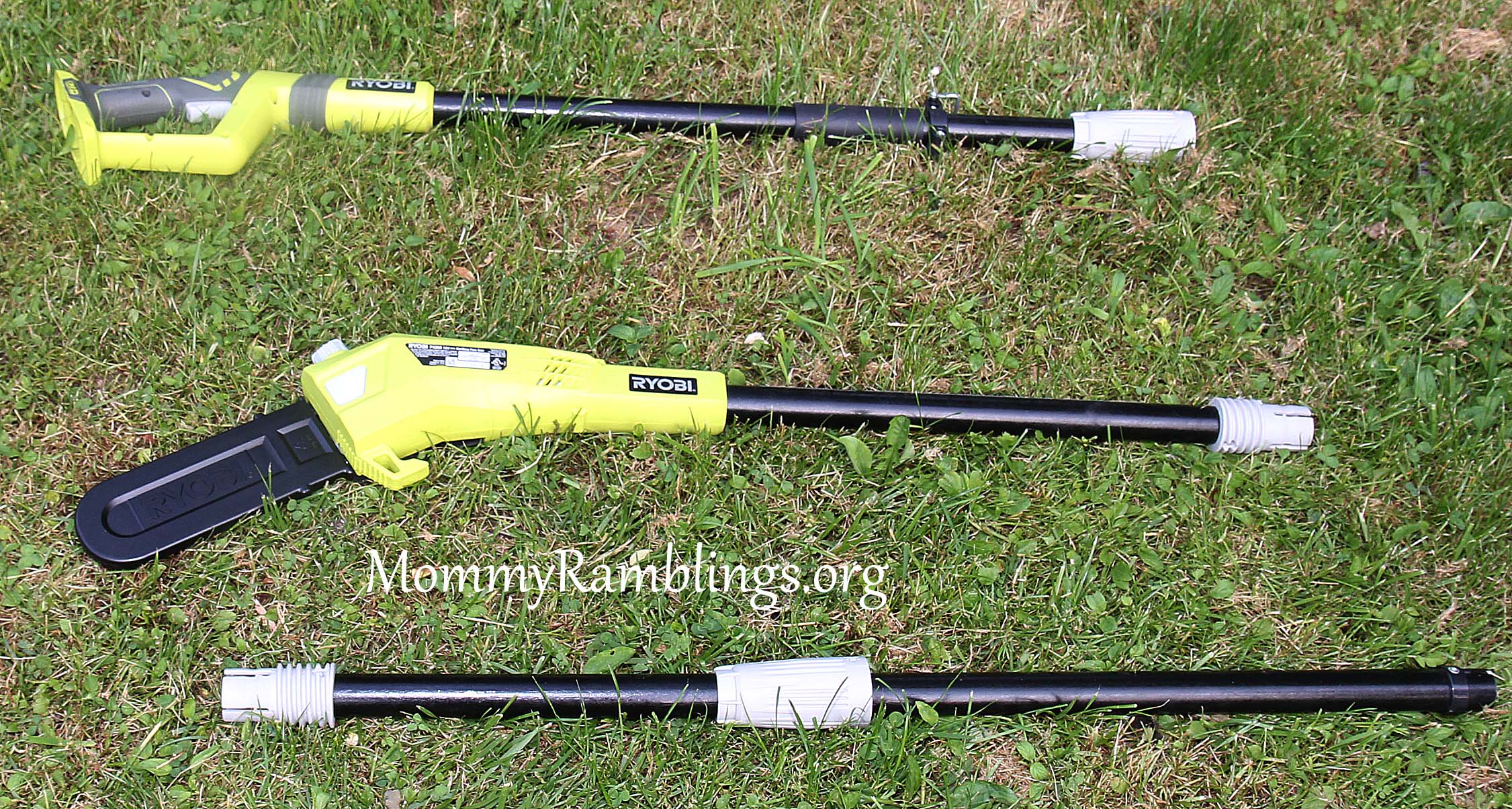 Ryobi One+ 18 Volt Lithium Pole Saw Review and Giveaway!!! | Mommy ... Ryobi One+ 18 Volt Lithium Pole Saw Review and Giveaway!!! | Mommy ...