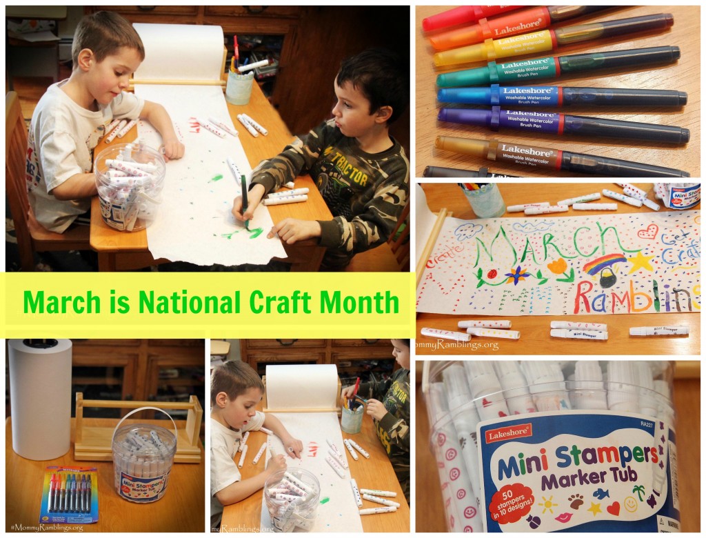 National Craft Month Giveaway-Win A Lakeshore Learning Arts & Craft ...
