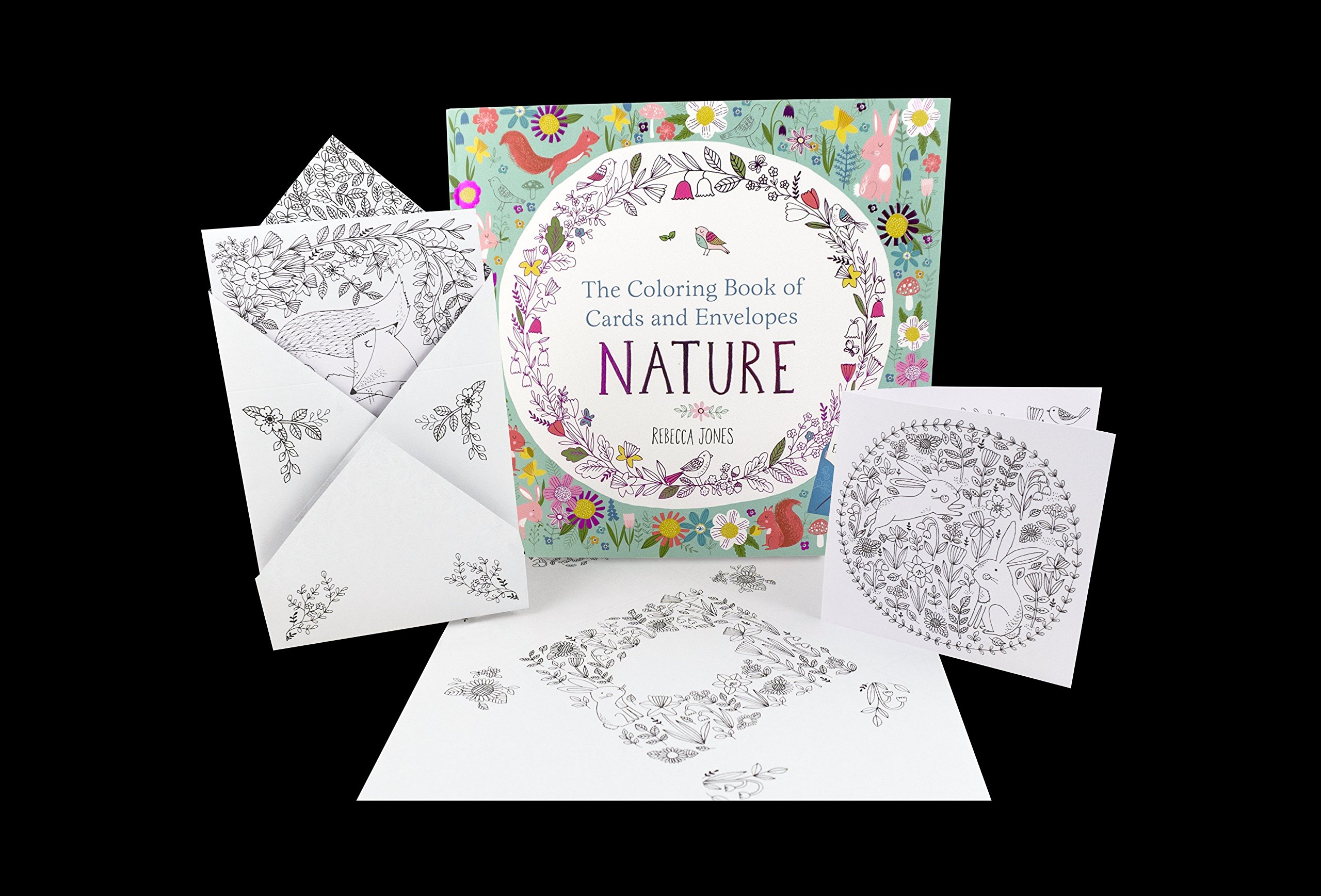 Coloring book nature cards | Mommy Ramblings